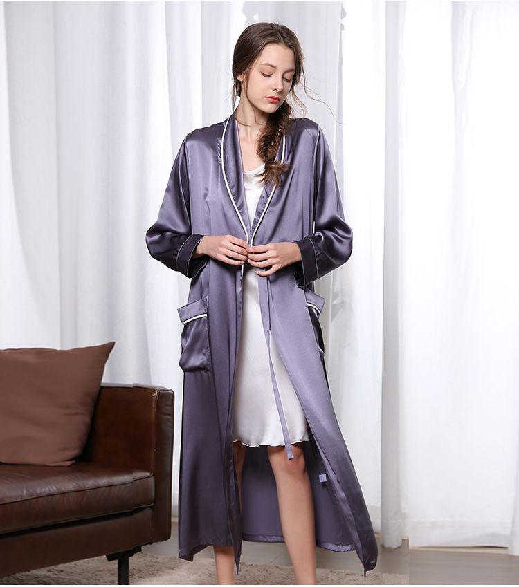 Custom Silk Robe- Product on Beauty Plus Silk Co., Ltd
